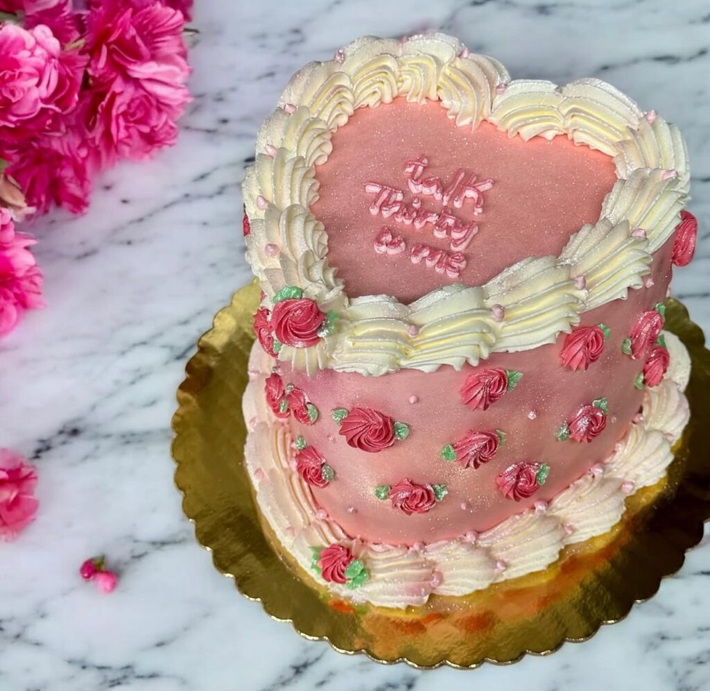 THE "Pretty" Cake - Crumbly Cafe & Bakery