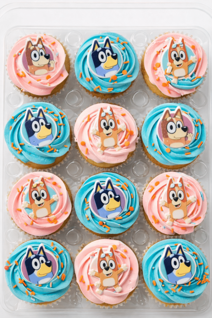 Bluey & Bingo Cake NYC - Custom Kids Cake by Crumbly Bakery